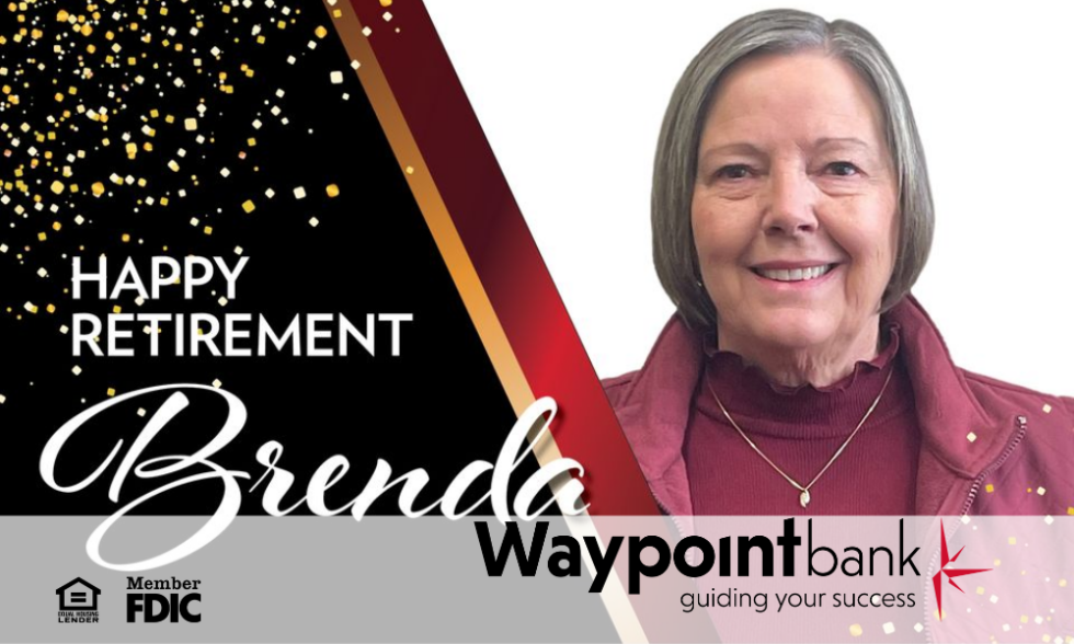 Brenda Lambert Celebrates Retirement - Waypoint Bank