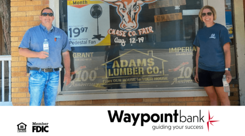 Adams Lumber Banks on Personal Service - Waypoint Bank